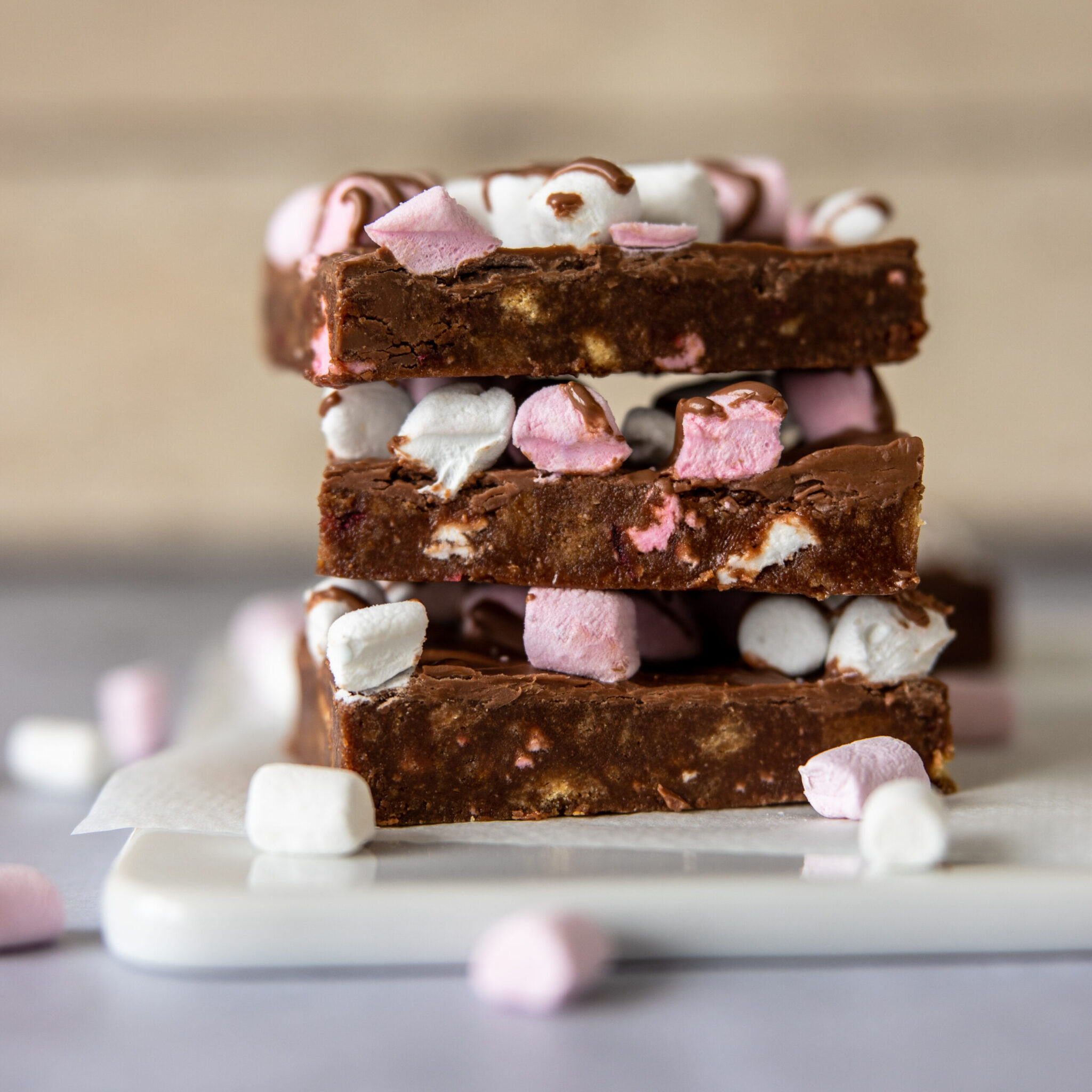 Rocky Road Tray Bake 21 - Coolhull Farm