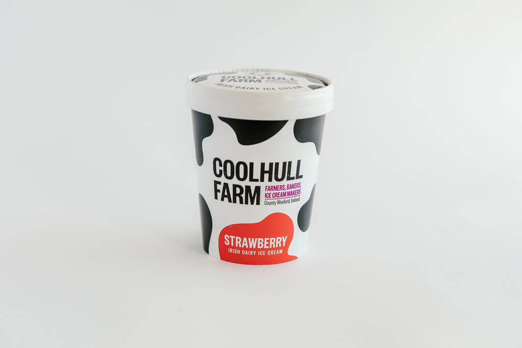 500ml Coolhull Farm Strawberry Ice Cream - Coolhull Farm